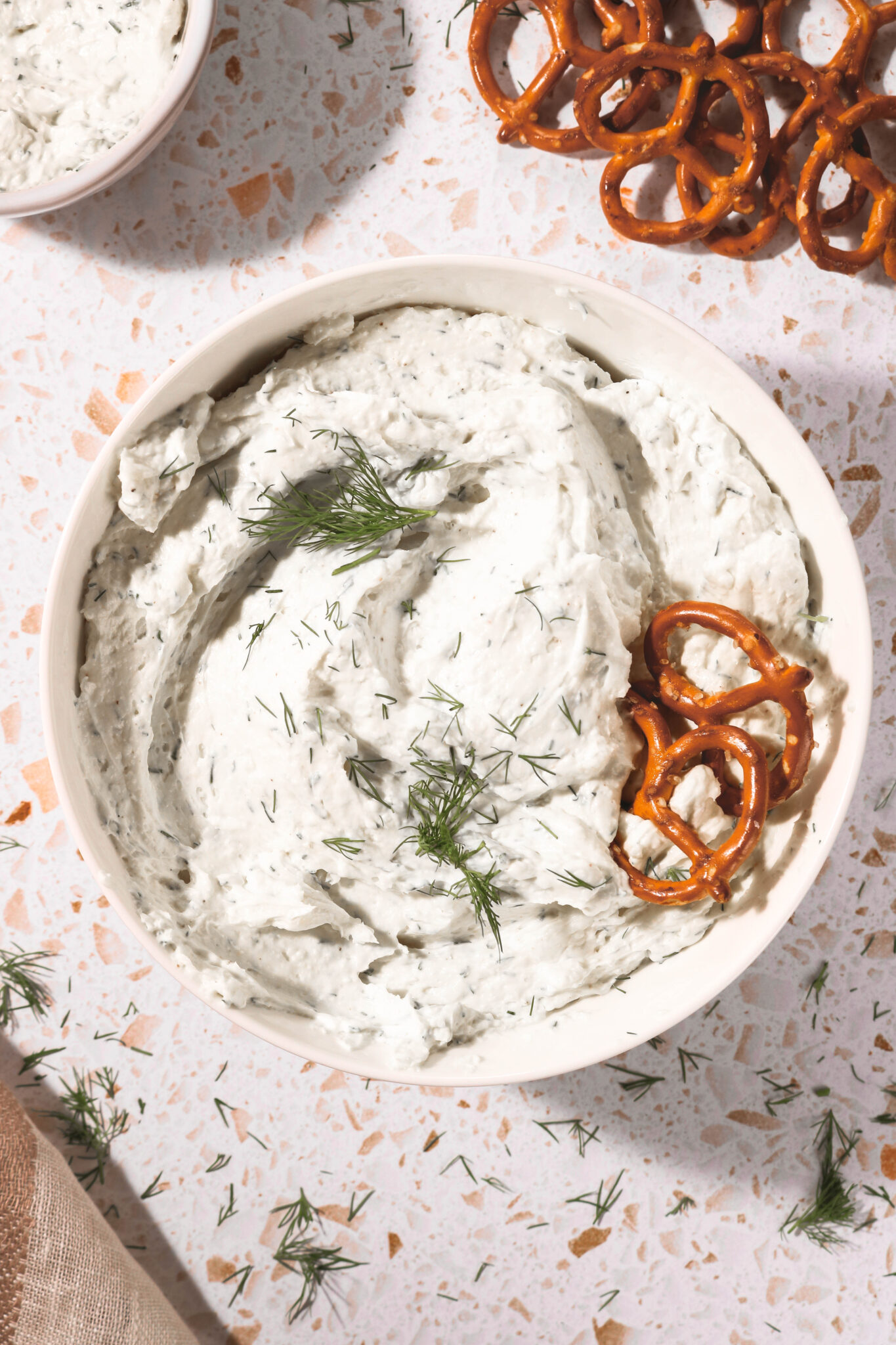 Fresh Dill Cream Cheese Dip - My Outer Life